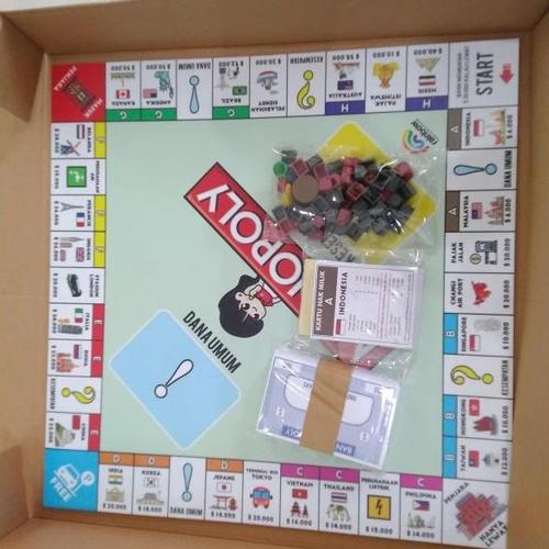 Jual TERMURAH !!! monopoli monopoly bahasa Indonesia murah mainan anak ...