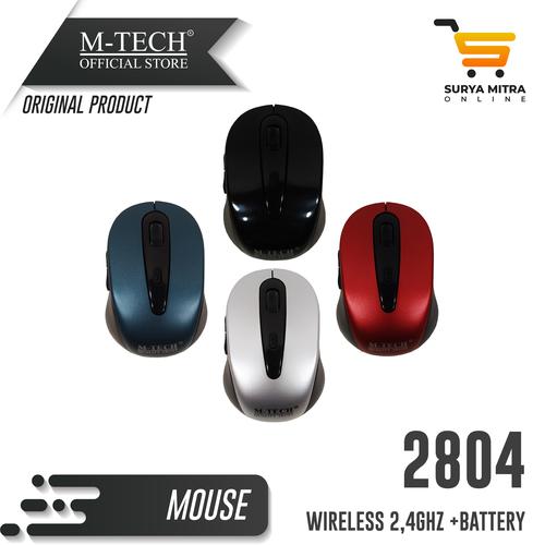 Jual Mouse Wireless M-Tech Original 2804 - Hitam - Kota Surabaya ...