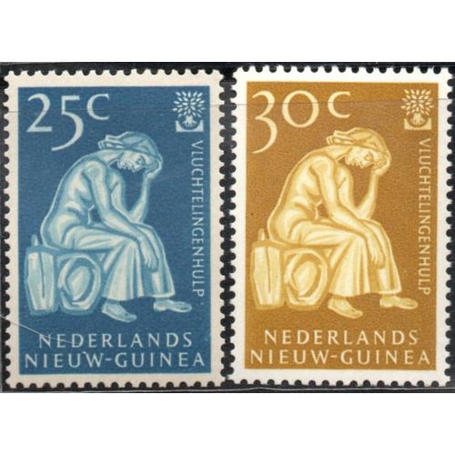 Jual Prangko/Perangko NEDERLAND NEW GUINEA - 1960 World Refugee Year ...