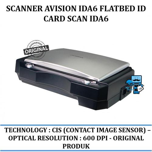 Promo Scanner Avision Ida6 Flatbed Id Card Scan Ida6 - Garansi Resmi ...