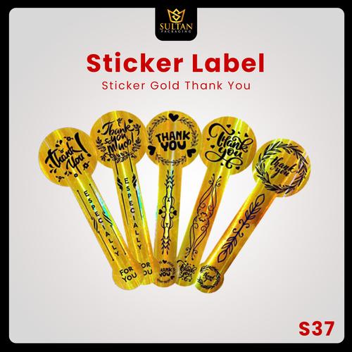 Jual Sticker Segel|Sticker Sealer |Sticker Hologram|Sticker Thank You ...