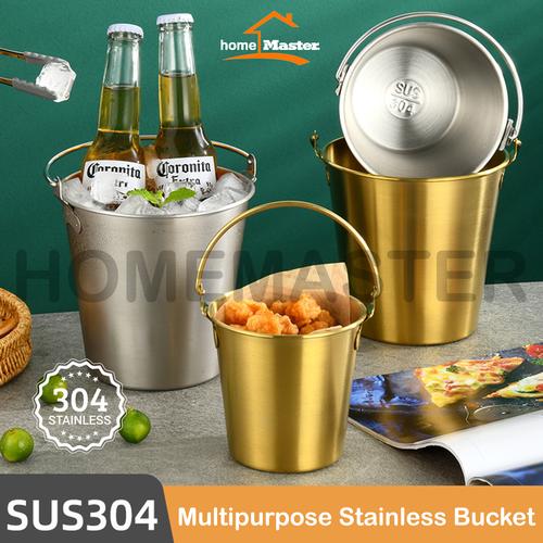 Jual Ember/Bucket Stainless/Besi Baja Tahan Karat SUS304 Food Grade ...