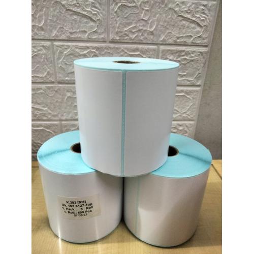 Jual LABEL JNE STICKER 102MMX127MM LABEL BARCODE SEMICOAT ISI 500 PCS ...