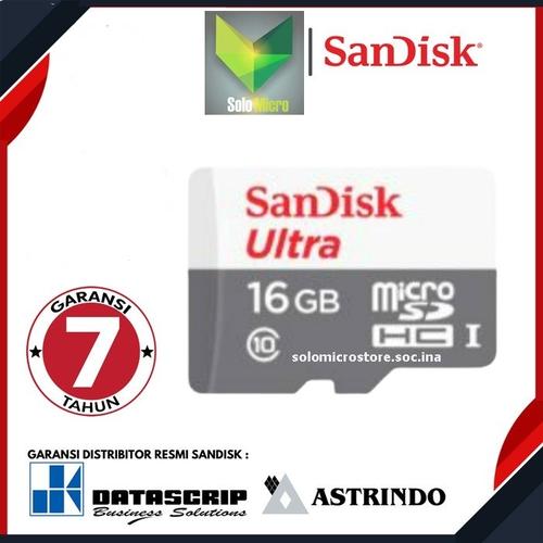 Jual Memory Memori MMC Sandisk 16GB Speed 80mb/s Class 10 Original ...