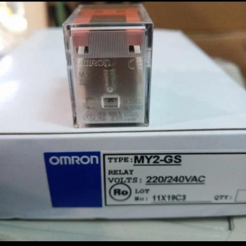 Jual RELAY OMRON MY2-GS 220V ORIGINAL 8PIN - Jakarta Pusat - ELECTRICAL19 | Tokopedia