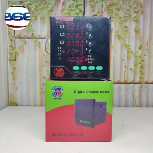 Jual Larkin LR-3UIF35 Digital Multimeter Multi Meter A V Hz 3 Phase Panel - Jakarta Barat ...