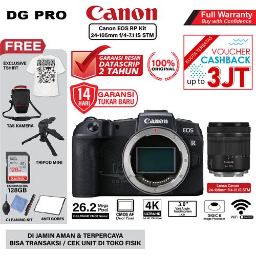 Jual Canon EOS RP Kit 24-105mm f4-7.1 IS STM Camera Resmi Original ...