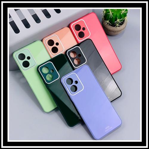Jual Xiaomi Redmi Note 12 5G Crystal Glass Original Hard Case Casing ...