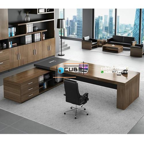 Jual Meja Direksi Executive Style Premium Quality Desk Office Table HPL ...