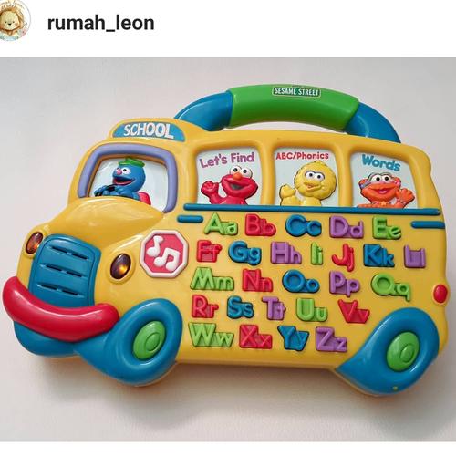 Jual Mattel Sesame Street Alphabet Music mainan edukasi - Kota ...