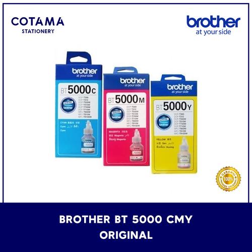 Jual Tinta Brother BT5000 Cyan Magenta Yellow Original - BT-5000M ...
