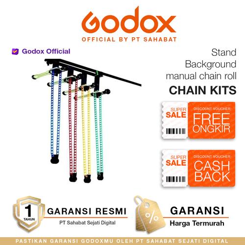 Jual Stand Backdrop Tiang Background LIVE Foto Studio manual chain roll ...