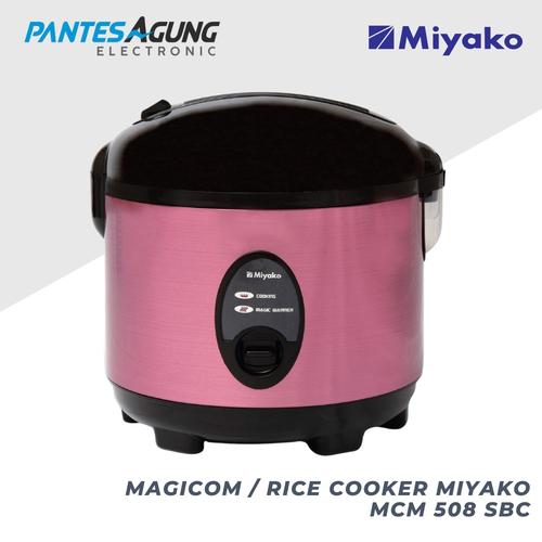 Jual MAGICOM / RICE COOKER MIYAKO MCM 508 SBC / MCM508SBC - 508SBC ...