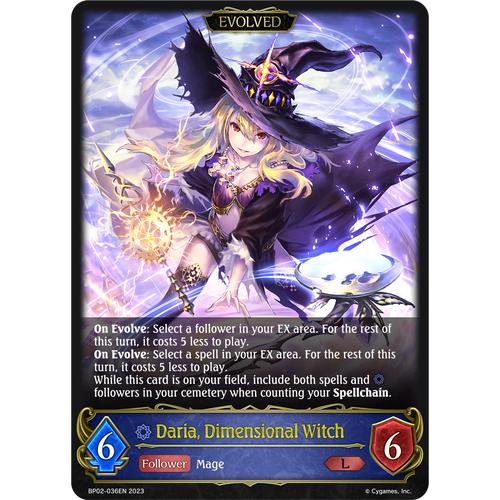 Jual Daria, Dimensional Witch [EVOLVED] | Rarity | BP02-036EN SVE ...