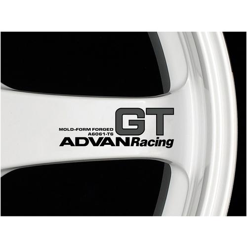 Jual Sticker Aksesoris Velg Mobil Advan GT Racing - Putih - Jakarta ...