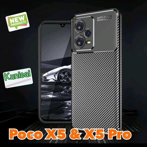 Jual Case POCO X5 Pro 5G Carbon Softcase Xiaomi PocoX5 X 5 Soft Casing ...