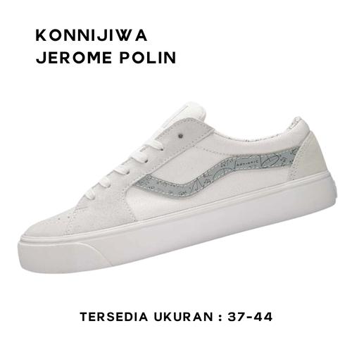 Promo Sepatu Ventela X Jerome Polin - Konnijiwa White [ ORIGINAL ...