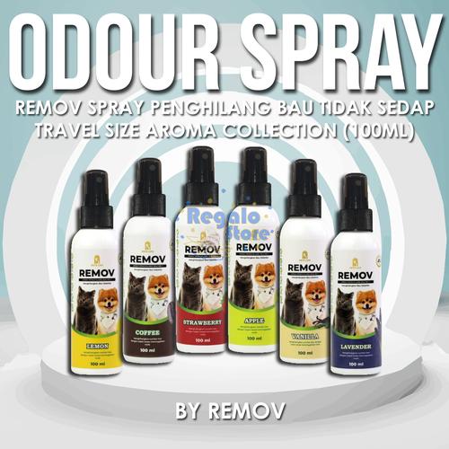 Promo PENGHILANG BAU HEWAN TIDAK SEDAP REMOV SPRAY 100 ML COLLECTION ...
