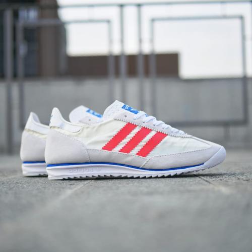 Jual Sepatu Pria Adidas SL72 White Orange Original Component - Putih ...