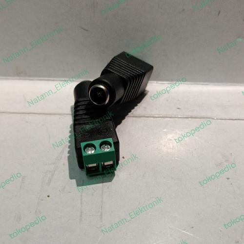 Jual 3512 socket dc terminal baut tb hijau female cewek buat di kabel ...
