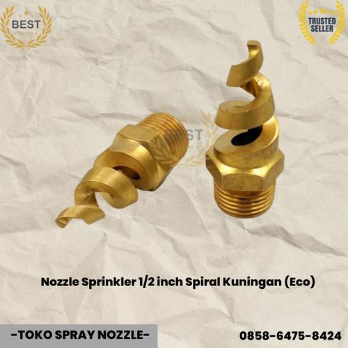 Jual Nozzle Sprinkler 1/2 inch Spiral Kuningan (Eco) - Kab. Bogor ...