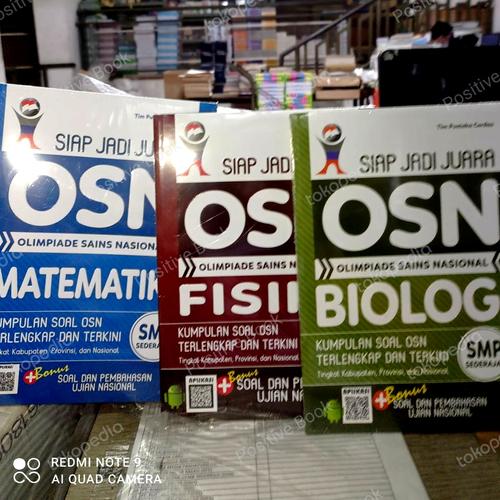 Jual buku 3 osn smp osn matematika osn fisika osn biologi soal dan jawaban - Jakarta Pusat ...