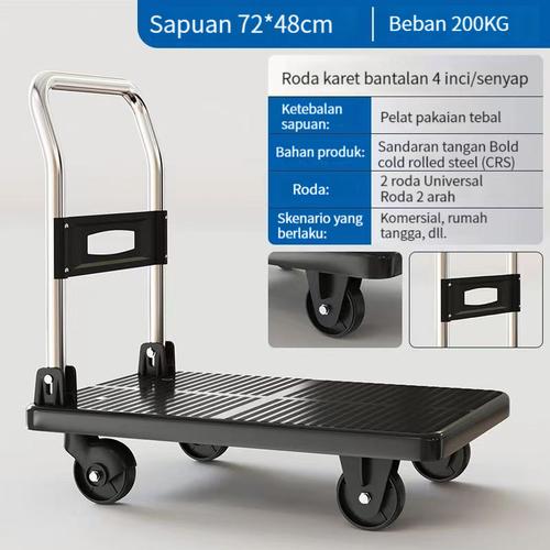 Jual Highline Troli Barang Lipat Trolley Hand Truck Model Kuat Beban ...