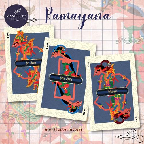Jual Postcard Karakter Ramayana | Kartu Pos Pewayangan Jawa | Dewi ...