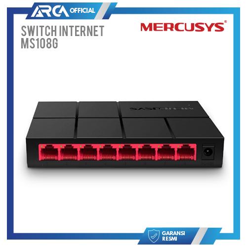 Jual Switch Hub Mercusys MS108G Desktop Switch 8-Port 10/100/1,000 Mbps ...