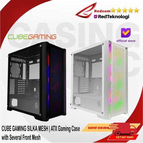 Jual CUBE GAMING SILKA MESH | ATX Gaming Case with Several Front Mesh - Hitam - Jakarta Barat ...