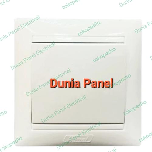 Jual Saklar 1 Gang 1 Way Switch Merk HIMEL HWDS1S - Jakarta Barat ...