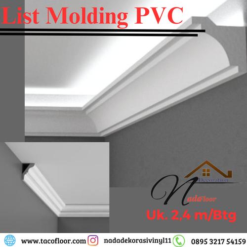 Jual List Pvc Moulding Dinding panjang 2,4 m anti rayap - Jakarta Timur ...