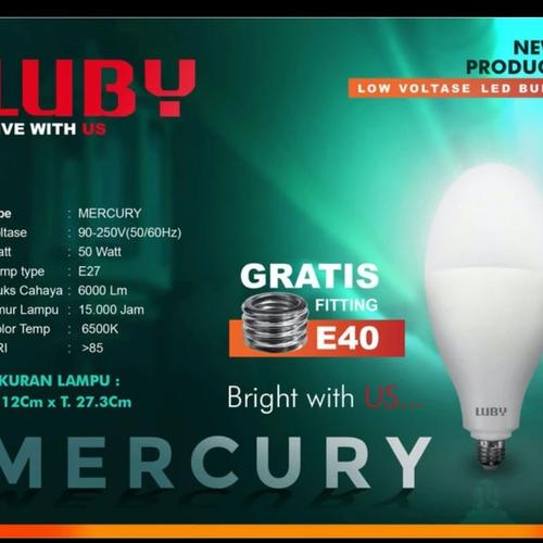 Jual Lampu Led Mercury Luby 50 Watt. - Kota Tangerang - SADARO INTI ...