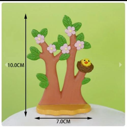 Jual Topper Kue Tema Zoo, Topper Hewan, Dekorasi Kue Hewan dan Pohon ...