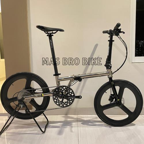 Jual Sepeda lipat fnhon gust 20 plus 451 dicbrake wheelset carbon ...