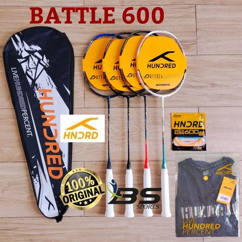 Jual RAKET BADMINTON HUNDRED BATTLE 600 HNDRD BATTLE 600 ORIGINAL ...