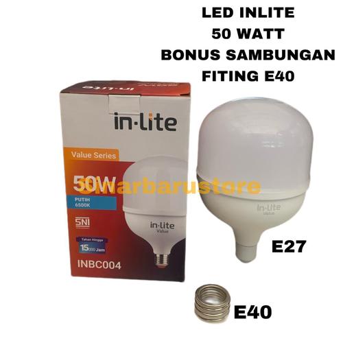 Jual LAMPU LED E27 "INLITE" 50 WATT PUTIH MURAH - Jakarta Utara ...