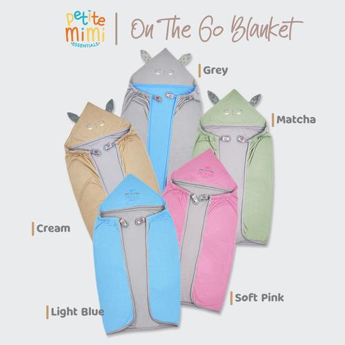 Jual Petite mimi essential - On the go blanket essential - Light Blue ...