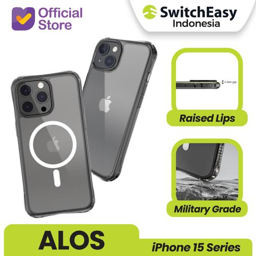 Promo Case iPhone 15 Pro Max Plus MagEasy Alos Magsafe Slim Cover Casing - Alos Magsafe, 15 Pro ...