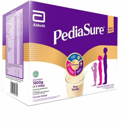 Jual Susu pediasure triplesure rasa vanilla 1800gr box | susu formula ...