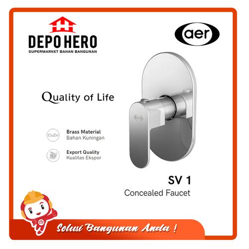 Jual AER Kran Tanam Shower Tembok Air Dingin-Keran Air/Concealed/ SV 01 - Kab. Tulungagung ...
