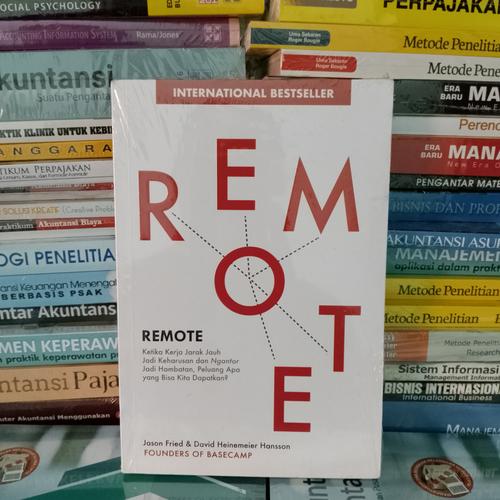 Jual Buku Remote Ketika Kerja Jarak Jauh - Jason Fried dan David H ...