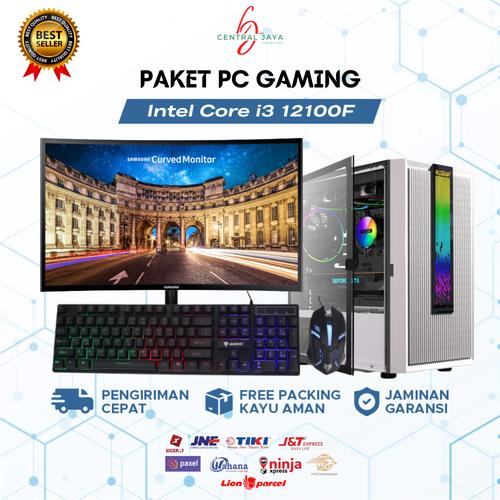 Jual PC Gaming fullset core i3 12100F Monitor 24 inch hdd ssd gtx 1650 4gb - Fullset 19 Inch, GT ...