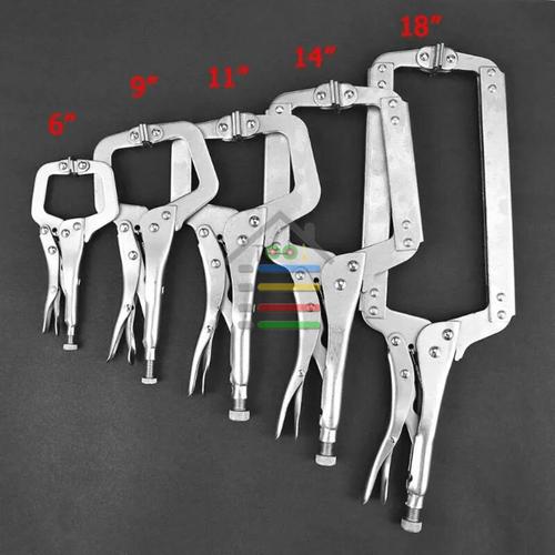 Jual Tang Buaya Catok 5 - 18MM (Tang Jepit C Clamp Locking Pliers) - 5 ...