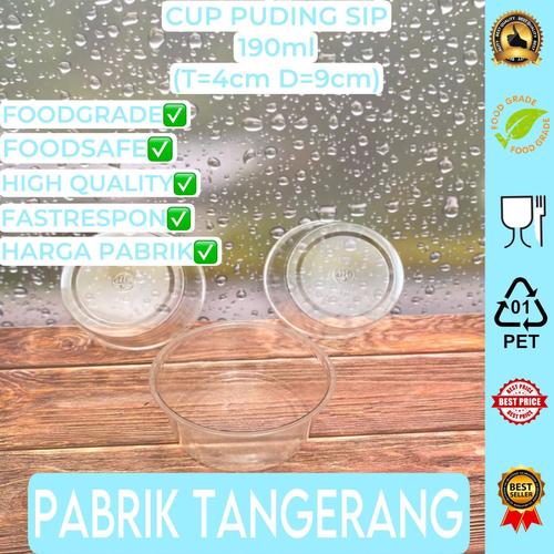 Jual cup pudding puyo 190ml / cup puding murah - Kota Tangerang ...