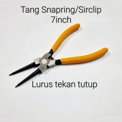 Jual Tang Snap ring 7inch/Tang Sirclip Lurus tekan tutup 7" - Jakarta ...