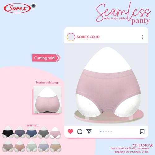 Jual Celana Dalam Wanita Tanpa Jahitan Sorex Seamless 510 (Besar ...