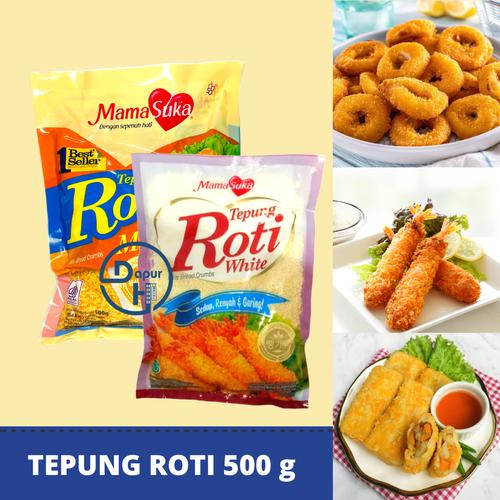 Jual MAMASUKA Tepung Roti Putih & Mix Orange 500g - Putih, Polos-500g ...