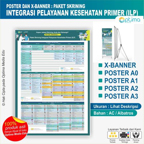 Jual Poster Jadwal/Paket Skrining Integrasi Pelayanan Kesehatan Primer ...