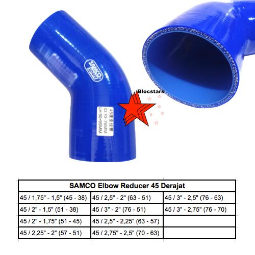 Jual Samco Elbow Reducer 45 Derajat - 2,75" - 2,5" - Jakarta Utara ...